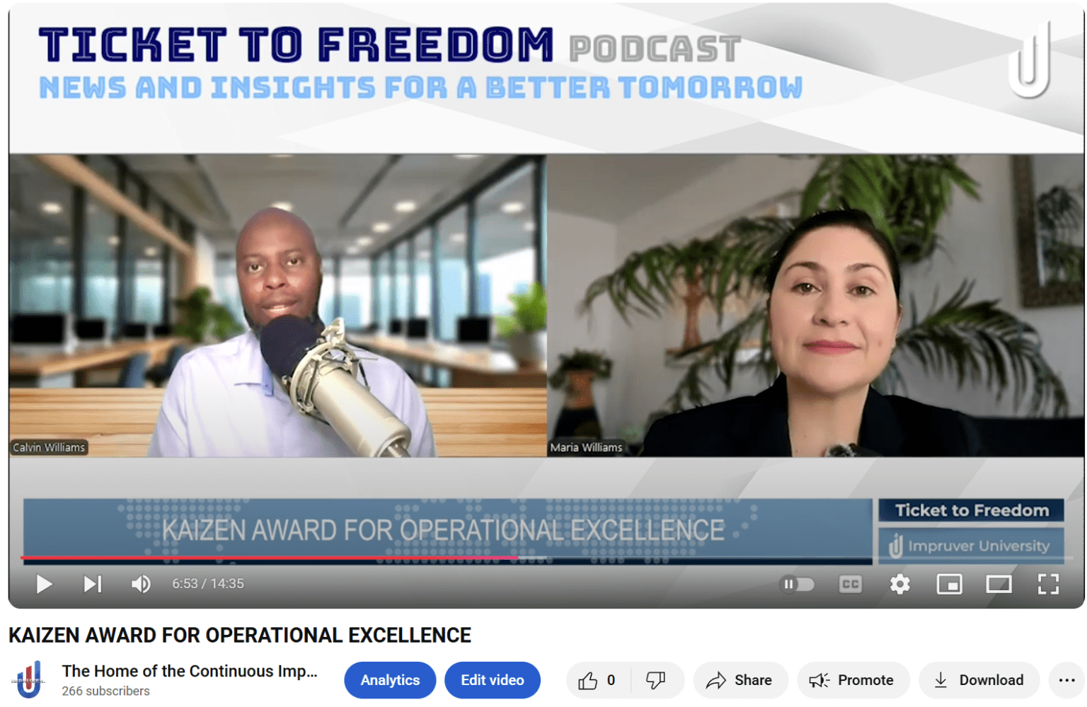 KAIZEN AWARD FOR OPERATIONAL EXCELLENCE – Impruver University